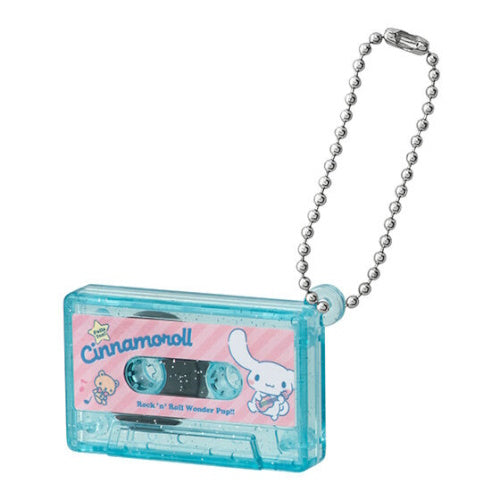 Sanrio Characters Cassette Tape Mascot Bandai 2-Inch Key Chain – Simplytoyz