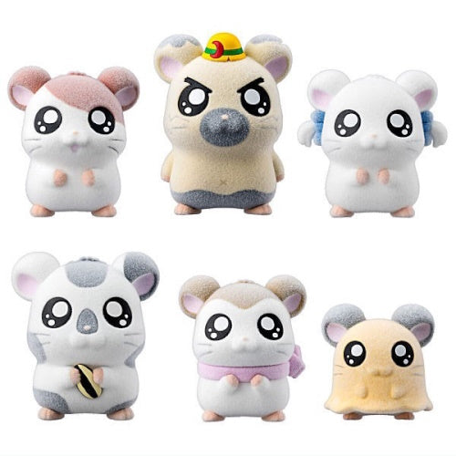 Hamtaro Flocked Doll Series Bandai 3-Inch Mini-Figure – Simplytoyz