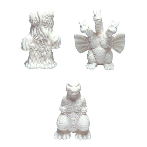 Godzilla Toho Monsters Keshigomu Rubber Eraser Bandai 1-Inch Mini ...