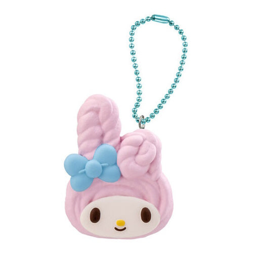 Sanrio Characters Handmade Snack Frosted Cookie Bandai 2-Inch Key Chain ...