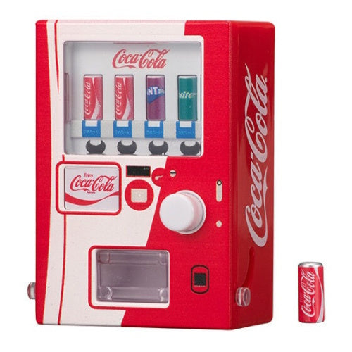 Coca Cola Miniature Vending Machine Series Bandai 2-Inch Miniature Dol ...