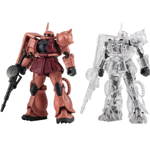 Mobile Suit Gundam Capsule Action Char's Zaku II Bandai 3-Inch Mini ...