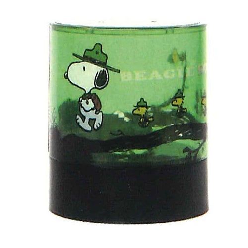 Peanuts Snoopy Beagle Scouts Stained Glass Light IP4 2-Inch Collectible ...