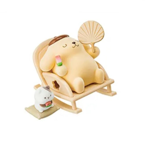 Sanrio Pompompurin Childhood Four Seasons Series Miniso 3-Inch Mini ...