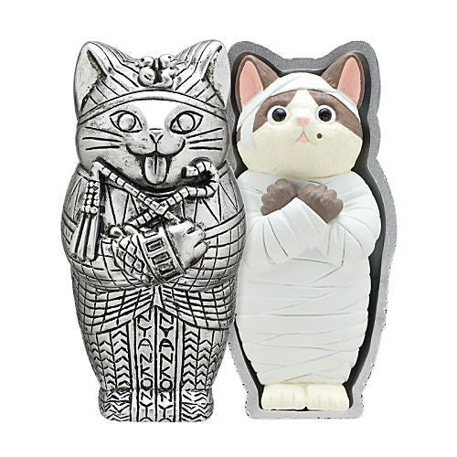 Nyan Mummy Cat Sarcophagus Vol. 01 Kitan Club 2-Inch Mini-Figure ...