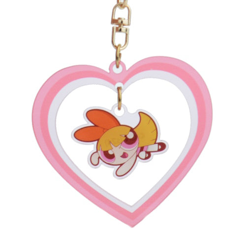 Powerpuff Girls Swaying Key Chain Mascot Peanut Club 2-Inch Collectible ...