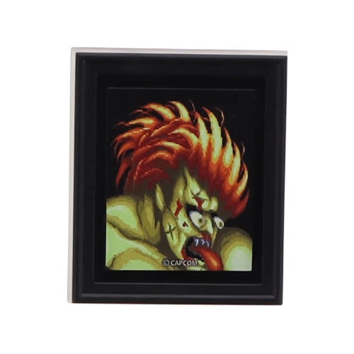 Street Fighter II Defeated Faces Frame Magnet Series Proof 2-Inch Coll ...