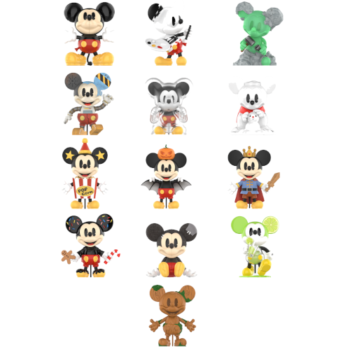 Disney 100th Anniversary Mickey Mouse Ever Curious Pop Mart 3-Inch Mini ...