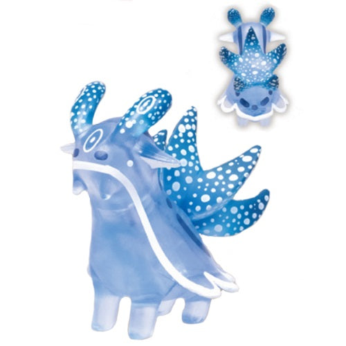 Nudibranch Dragon Clear Mascot Qualia 2-Inch Mini-Figure – Simplytoyz
