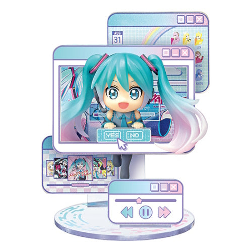 Hatsune Miku Window Figure Collection Vol. 01 Re-Ment 3-Inch ...