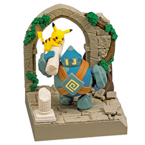 Pokemon Diorama Collection Castle Ruins Re-Ment 3-Inch Collectible Toy ...