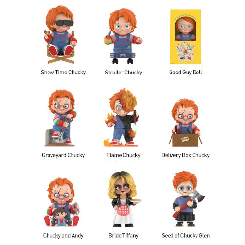 Chucky Child's Play Figure Series Pop Mart 3-Inch Mini-Figure – Simplytoyz
