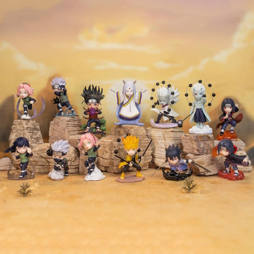 Naruto Fourth Shinobi World War Series Pop Mart 3-Inch Mini-Figure ...