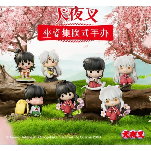 Inuyasha Sitting Pose Figure Series Bushiroad Creative 3-Inch Mini-Fig ...