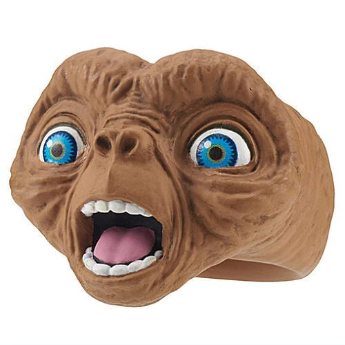 E.T. The Extra Terrestrial Face Ring Takara Tomy 1.5-Inch Collectible ...