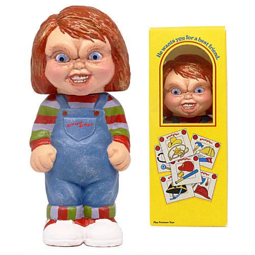 Chucky Retro Style Soft Vinyl Figure Vol. 01 Takara Tomy 2-Inch Mini ...