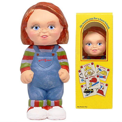 Chucky Retro Style Soft Vinyl Figure Vol. 01 Takara Tomy 2-Inch Mini ...