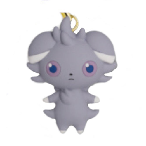 Pokemon Psychic Type Petanko Mascot Takara Tomy 1-Inch Key Chain ...
