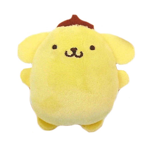 Sanrio Pompompurin Mochi Mochi Plush Ball Yumeya 2-Inch Key Chain ...