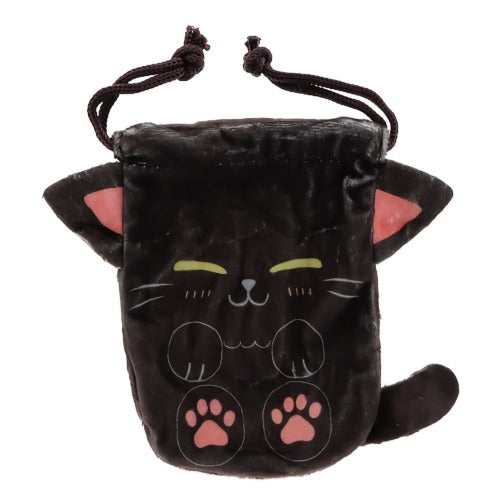 Cat Lover's Fuzzy Drawstring Pouch Yumeya 5-Inch Collectible – Simplytoyz