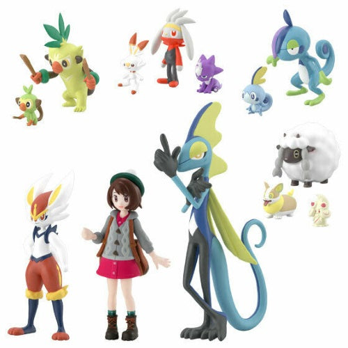 Pokemon Scale World 1/20 Galar Region Vol. 01 Bandai Mini-Figure ...