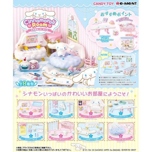 Sanrio Cinnamoroll Room Re-ment Miniature Doll Furniture – Simplytoyz
