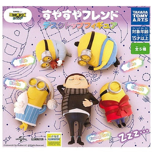 Despicable Me Minions Desktop Figure Takara Tomy 2-Inch Mini-Figure ...